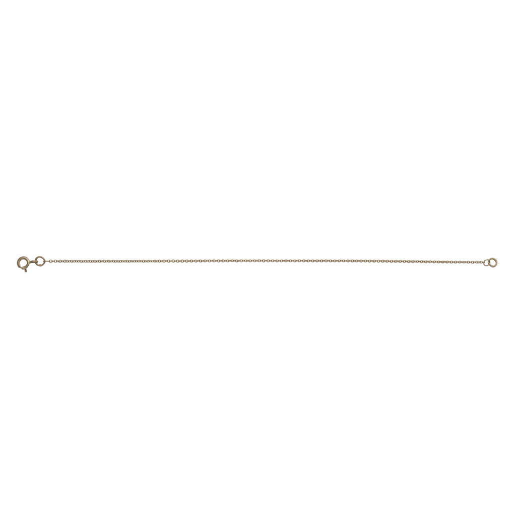 CURTEIS 9ct Yellow Gold 16 Trace Chain 16-18" Adjustable – BALDWIN ...