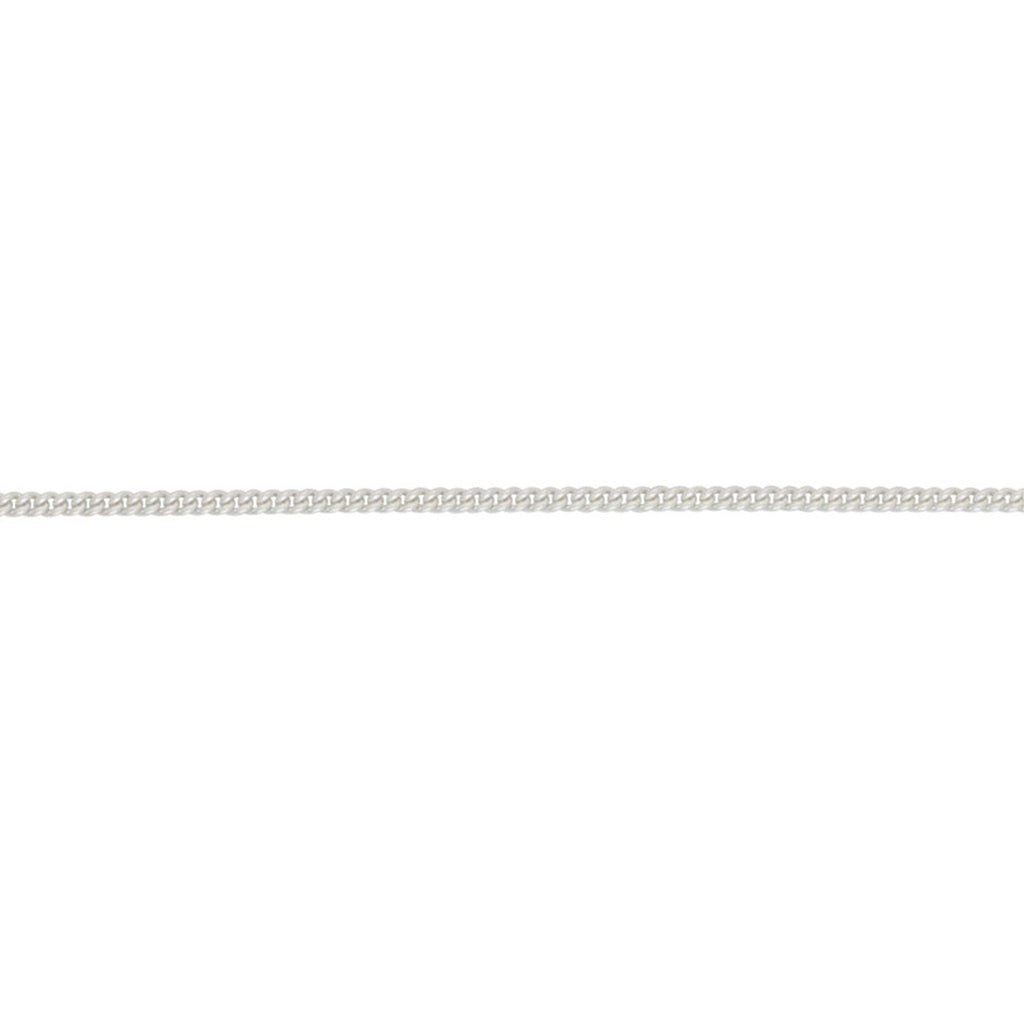 CURTEIS Silver 20 Curb Chain 18" Adjustable to 16" – BALDWIN Jewellery